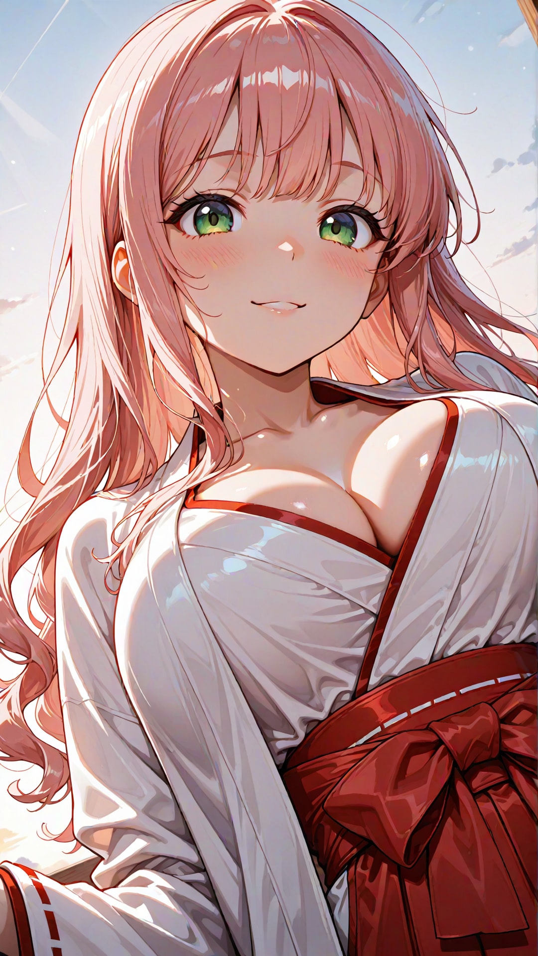 巫女服 | chichi-pui（ちちぷい）AIイラスト専用の投稿＆生成サイト