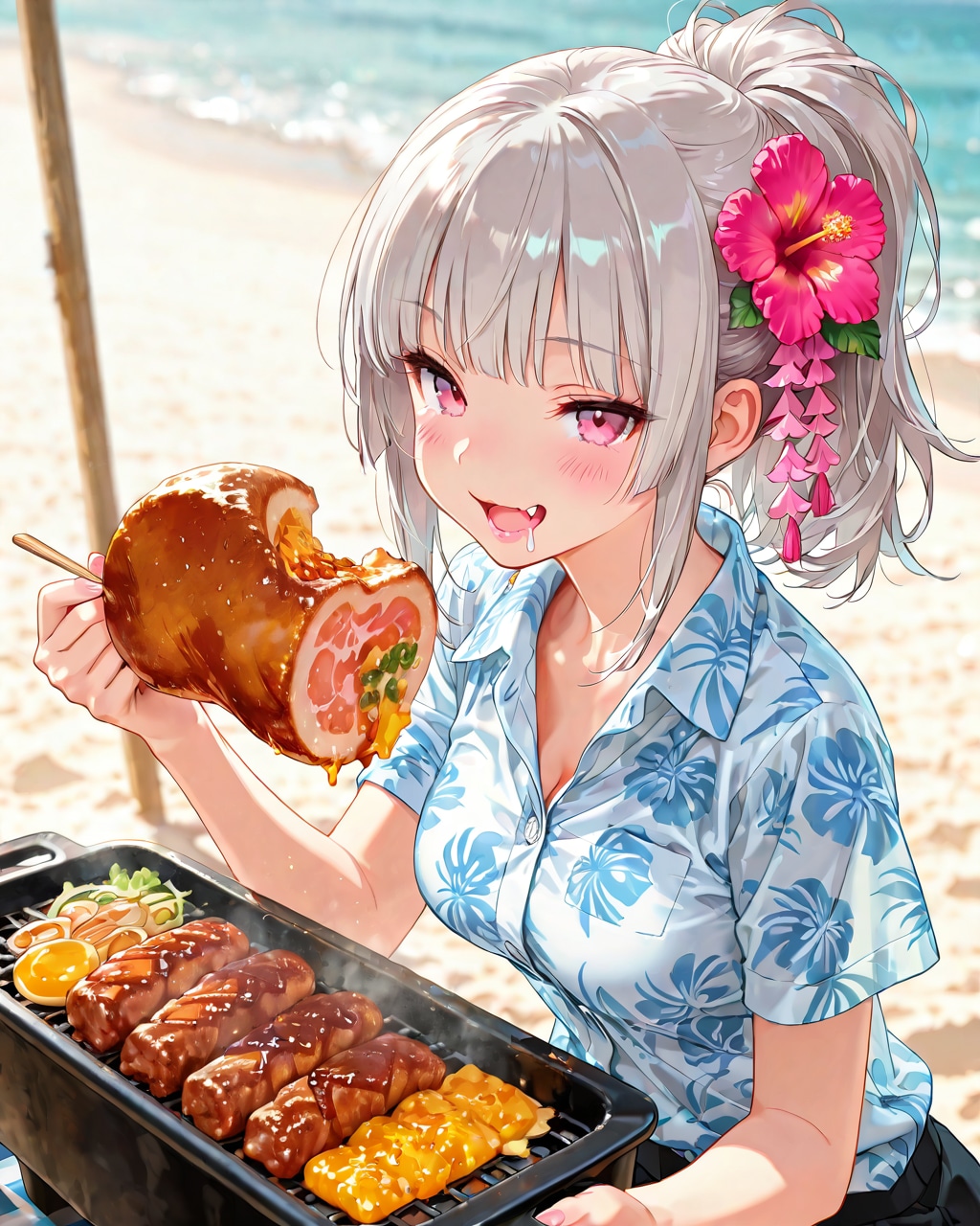 アグー豚美味しいよ💕 | chichi-pui（ちちぷい）AIイラスト専用の投稿＆生成サイト