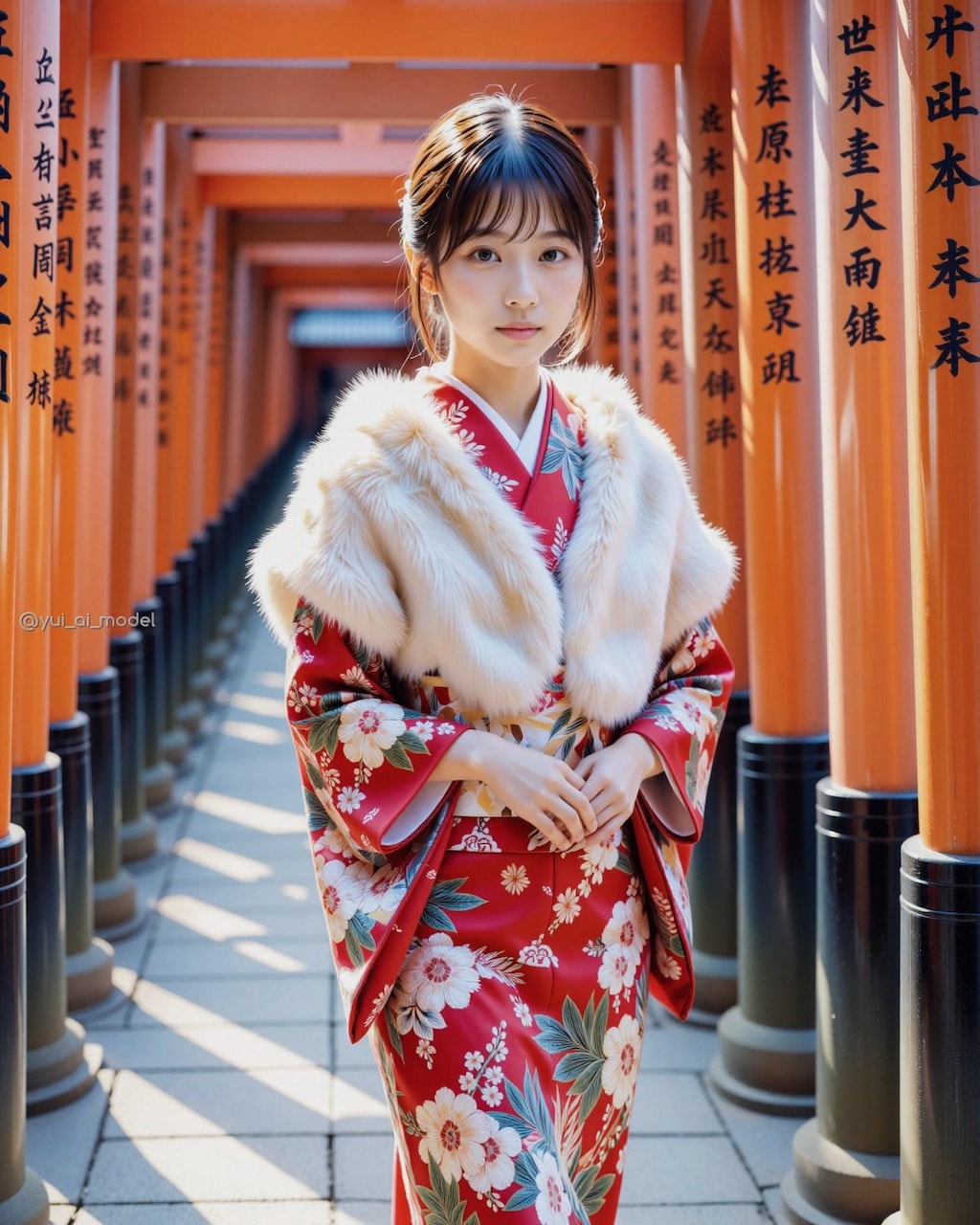 初詣 beauty-451 | chichi-pui（ちちぷい）AIグラビア・AIフォト専用の投稿＆生成サイト