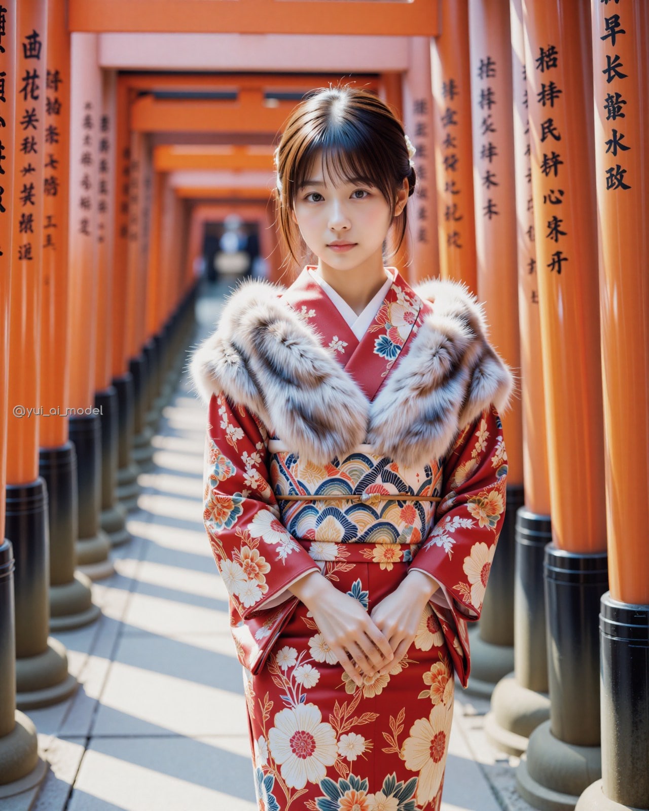 初詣 beauty-451 | chichi-pui（ちちぷい）AIグラビア・AIフォト専用の投稿＆生成サイト