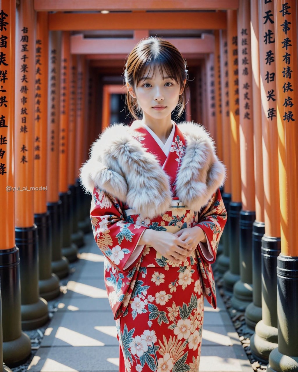 初詣 beauty-451 | chichi-pui（ちちぷい）AIグラビア・AIフォト専用の投稿＆生成サイト