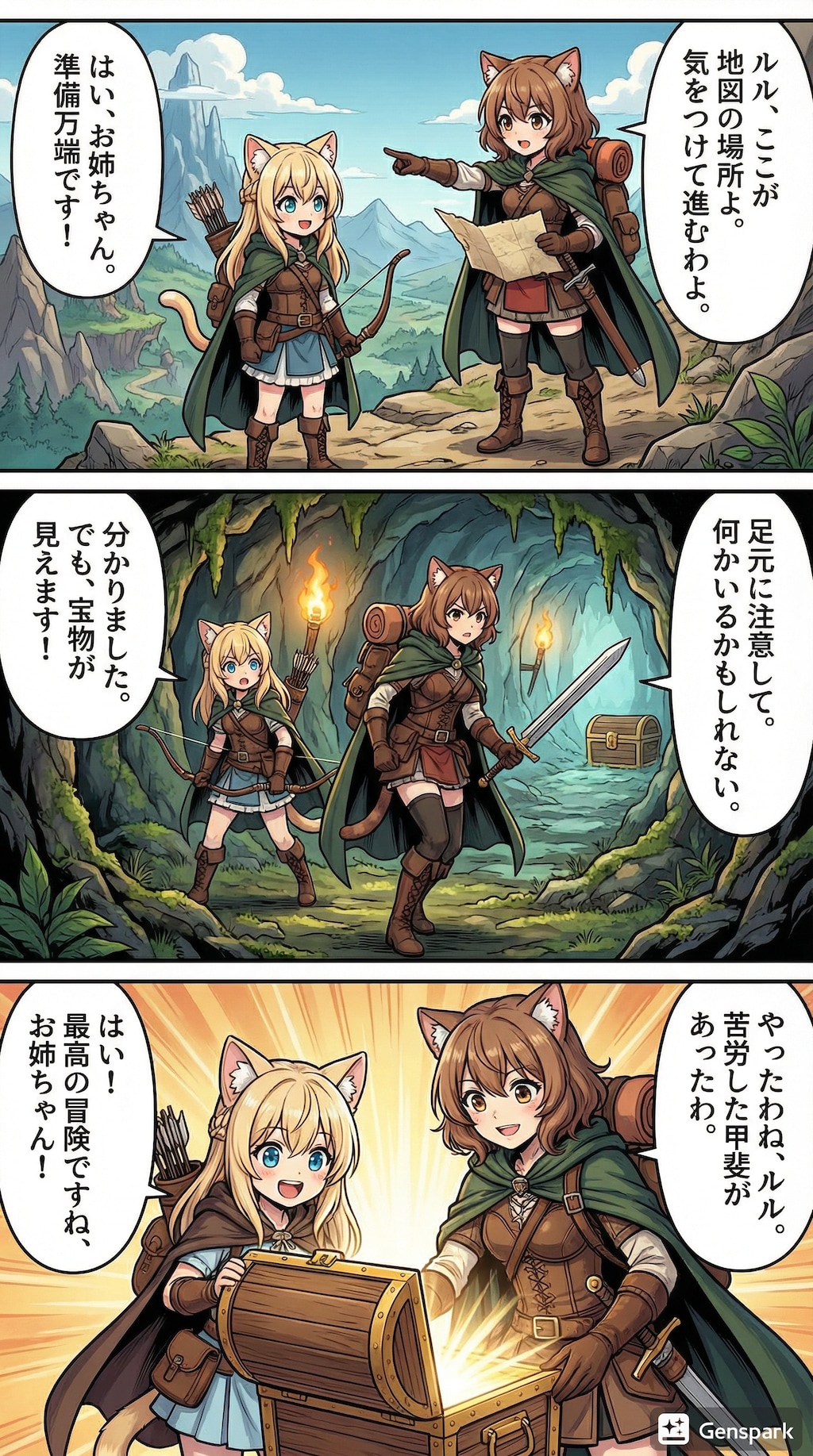 いざ、冒険へ！ | chichi-pui（ちちぷい）AIイラスト専用の投稿＆生成サイト