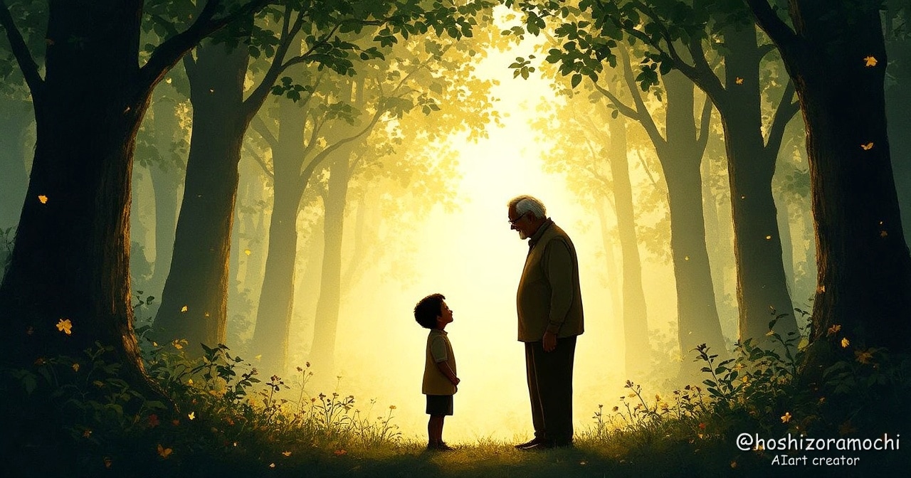 森の中の対話 | chichi-pui（ちちぷい）AIイラスト専用の投稿＆生成サイト