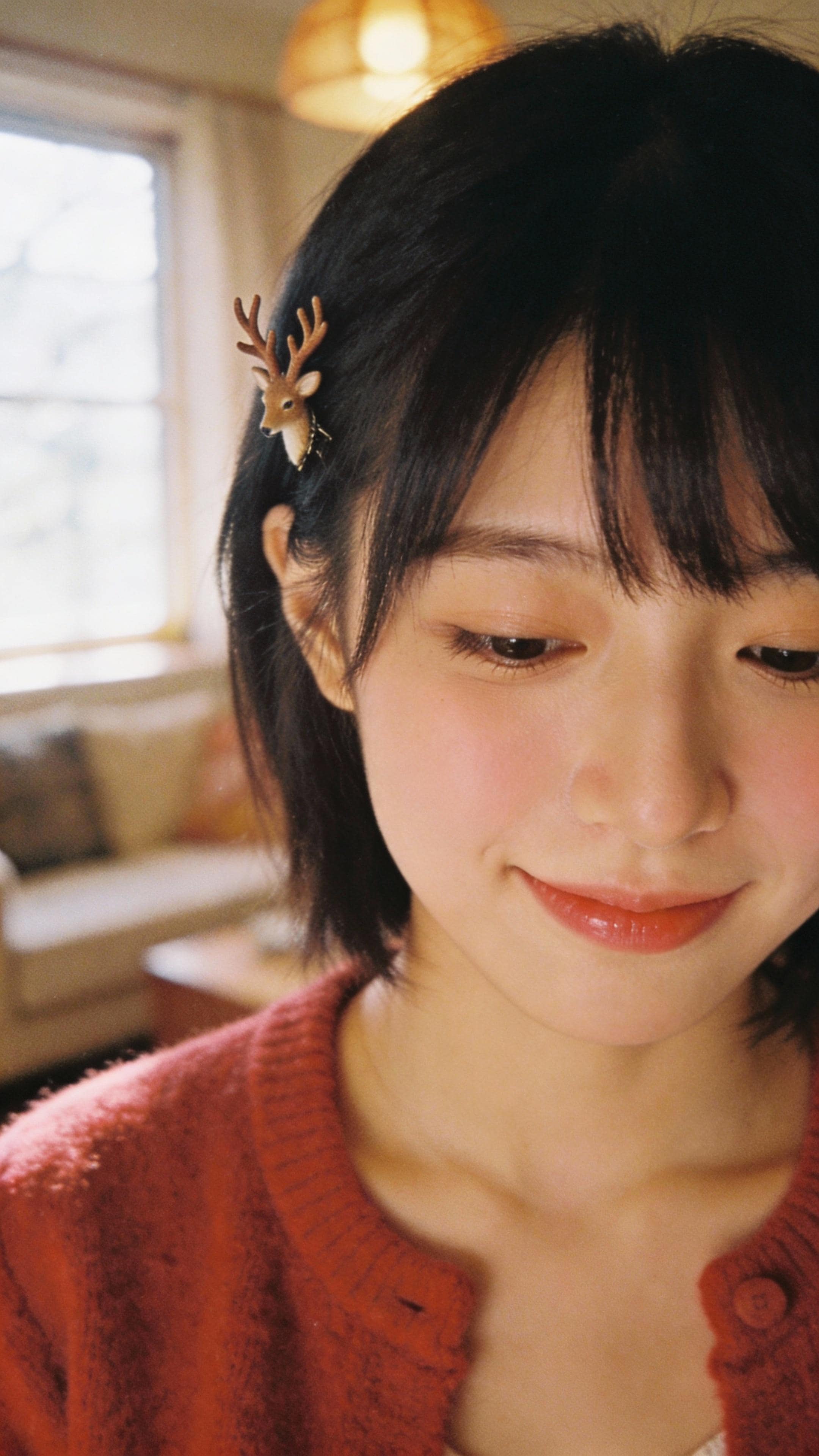 Winter’s Playful Wink | chichi-pui（ちちぷい）AIグラビア・AIフォト専用の投稿＆生成サイト