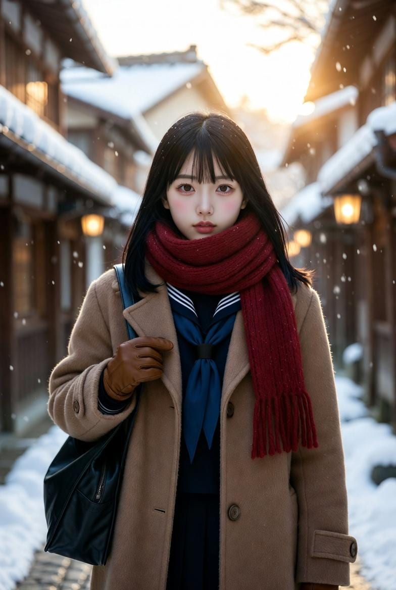 冬服登校 | chichi-pui（ちちぷい）AIグラビア・AIフォト専用の投稿＆生成サイト