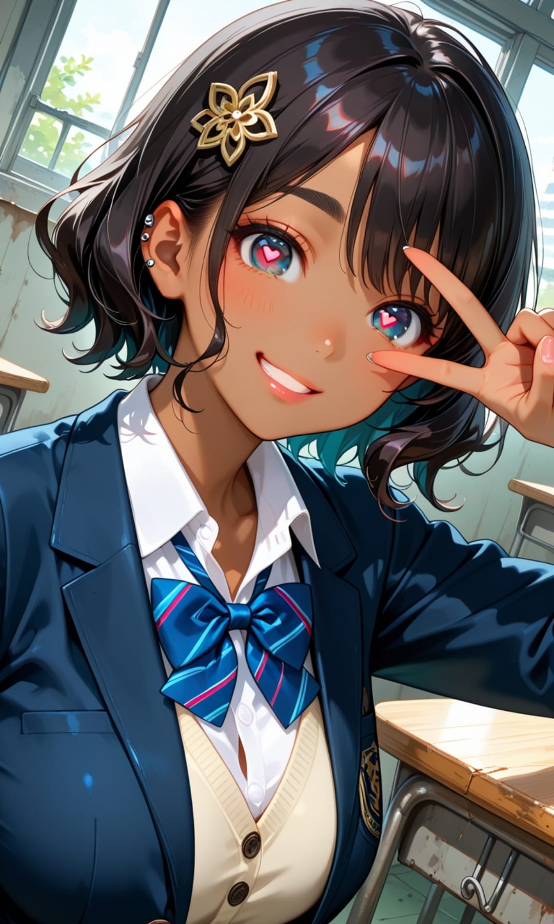 女子高校生 | chichi-pui（ちちぷい）AIイラスト専用の投稿＆生成サイト