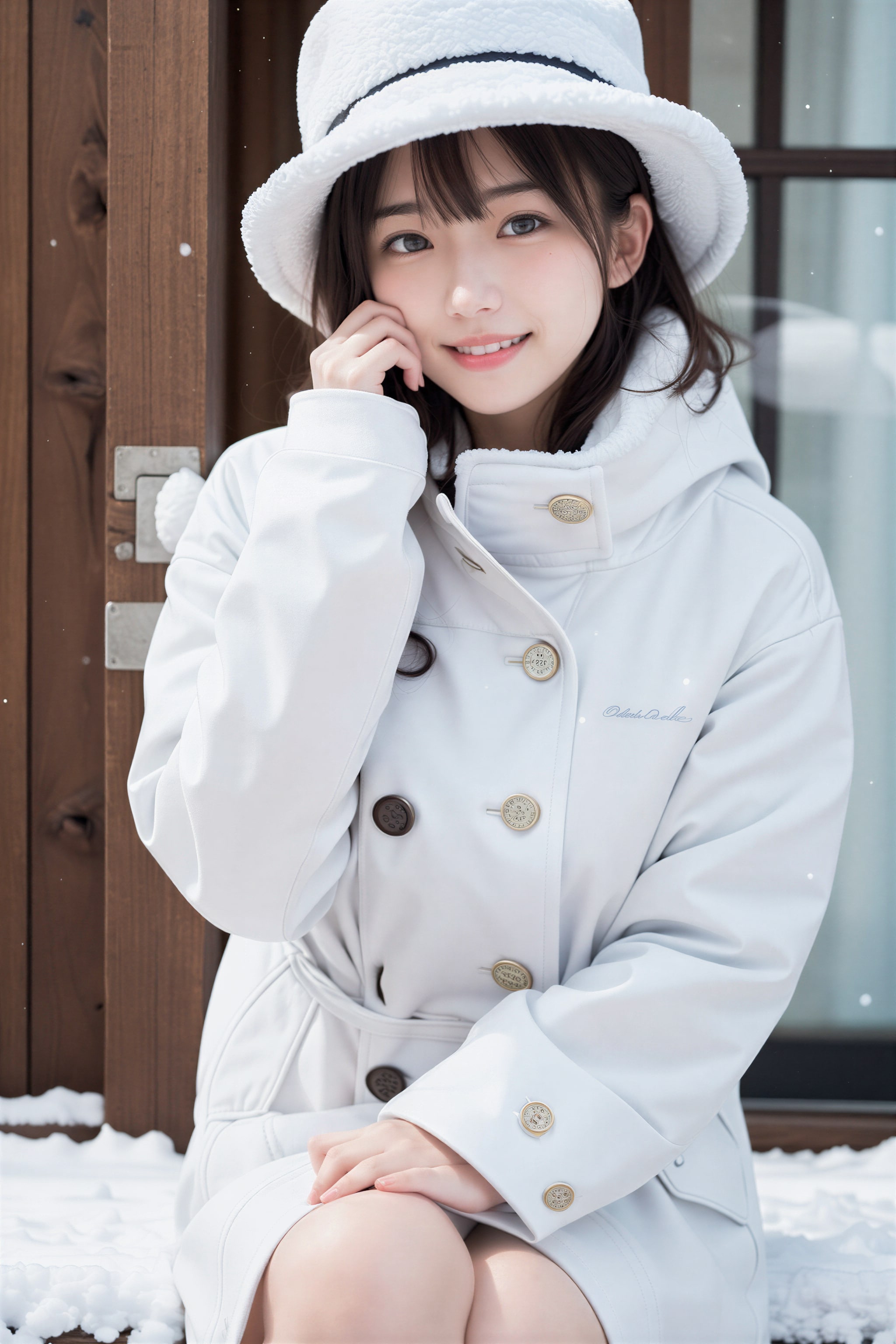 冬のお出かけ | chichi-pui（ちちぷい）AIグラビア・AIフォト専用の投稿＆生成サイト