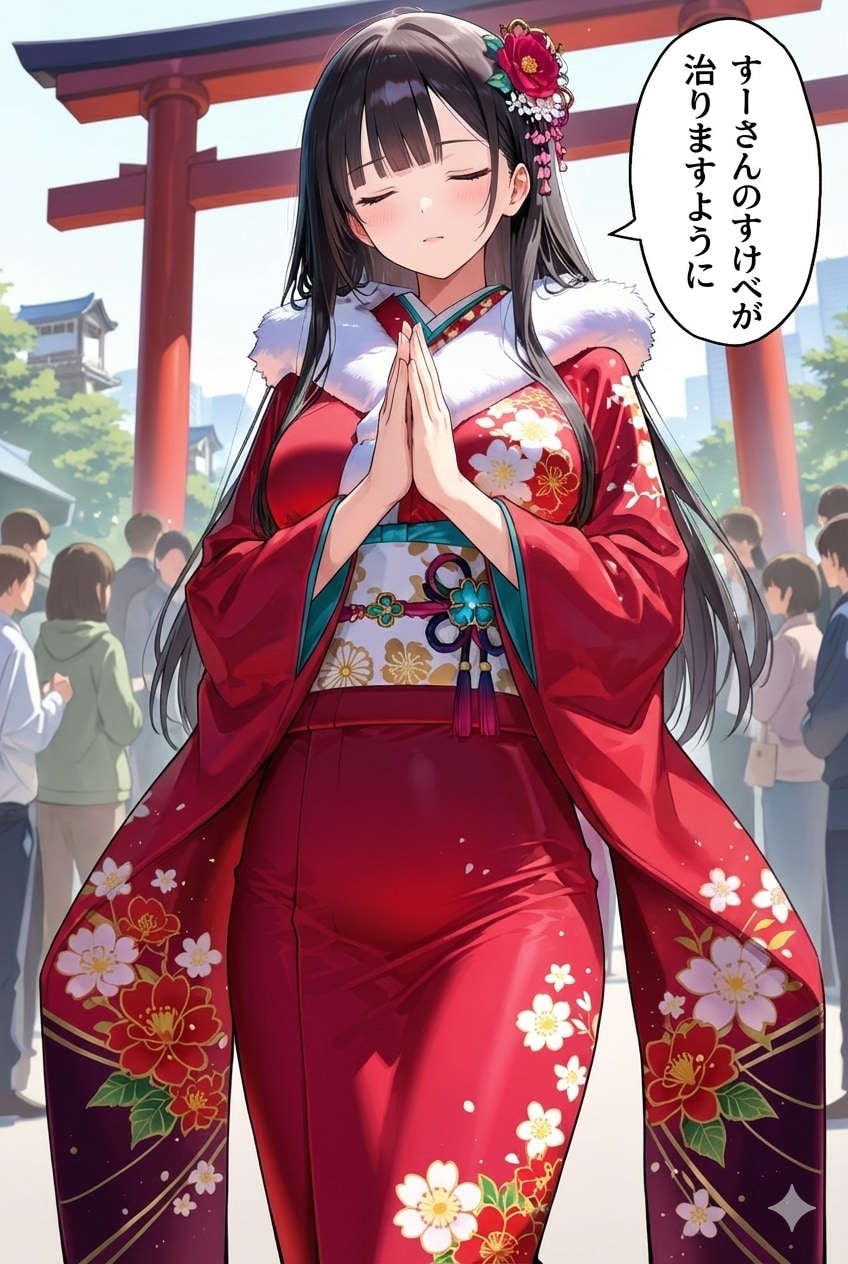 サキちゃんの願い | chichi-pui（ちちぷい）AIイラスト専用の投稿＆生成サイト