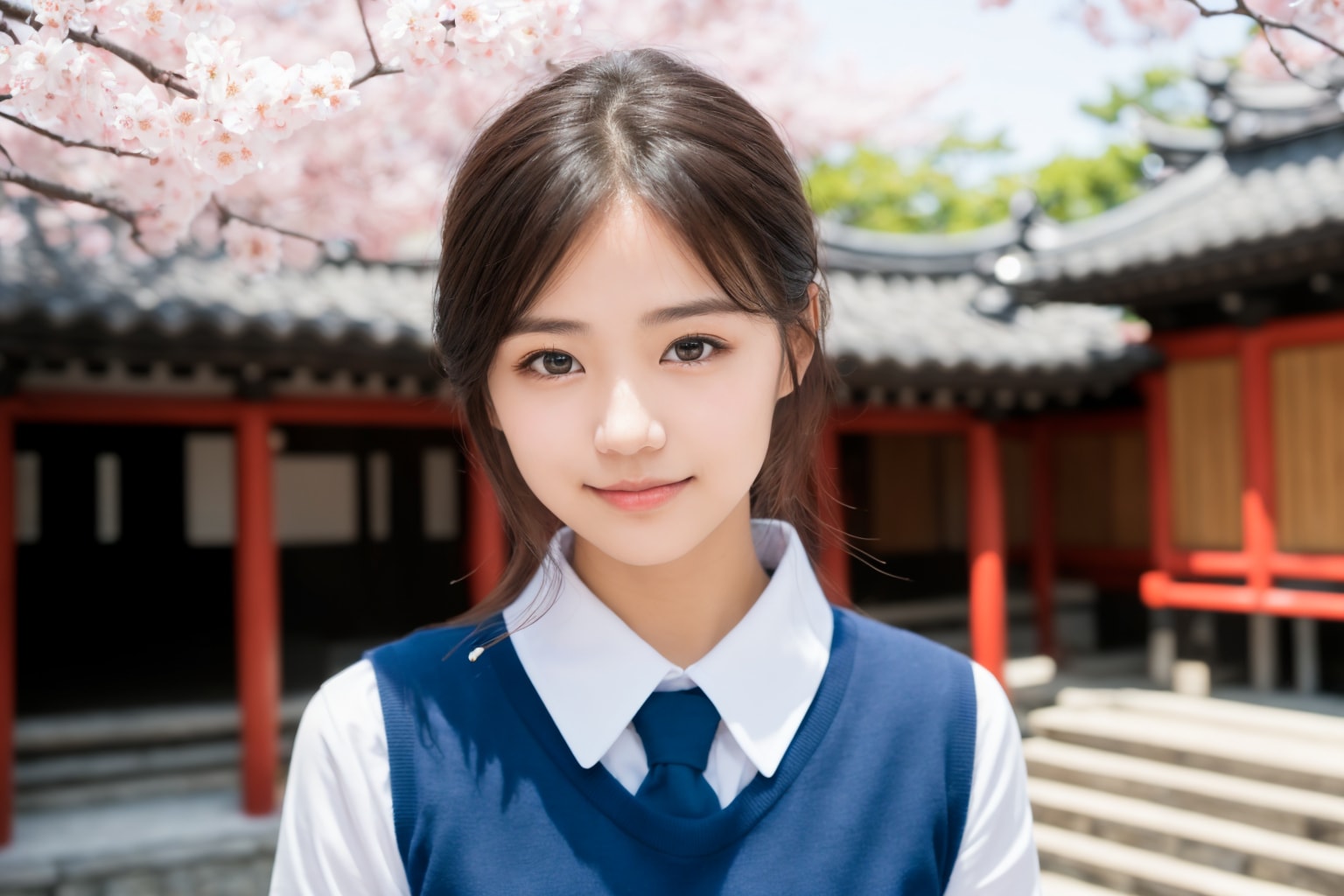 美少女図鑑1160 Kiyomizu-dera | chichi-pui（ちちぷい）AIグラビア・AIフォト専用の投稿＆生成サイト