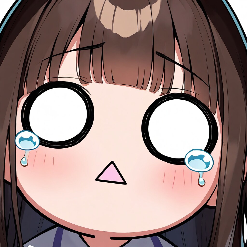 o o, little triangle mouth, chibi | chichi-pui（ちちぷい）AIイラスト専用の投稿＆生成サイト