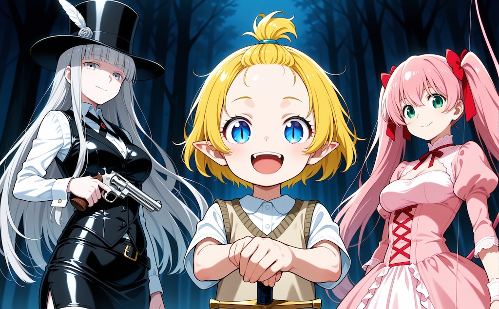 僕たちと旅に出ないか？ | chichi-pui（ちちぷい）AIイラスト専用の投稿＆生成サイト