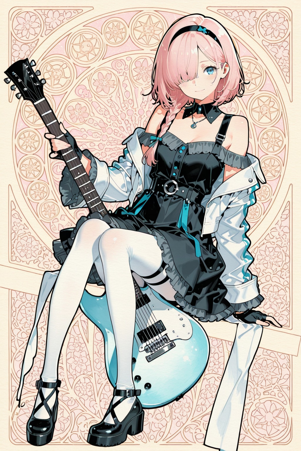 ギター | chichi-pui（ちちぷい）AIイラスト専用の投稿＆生成サイト