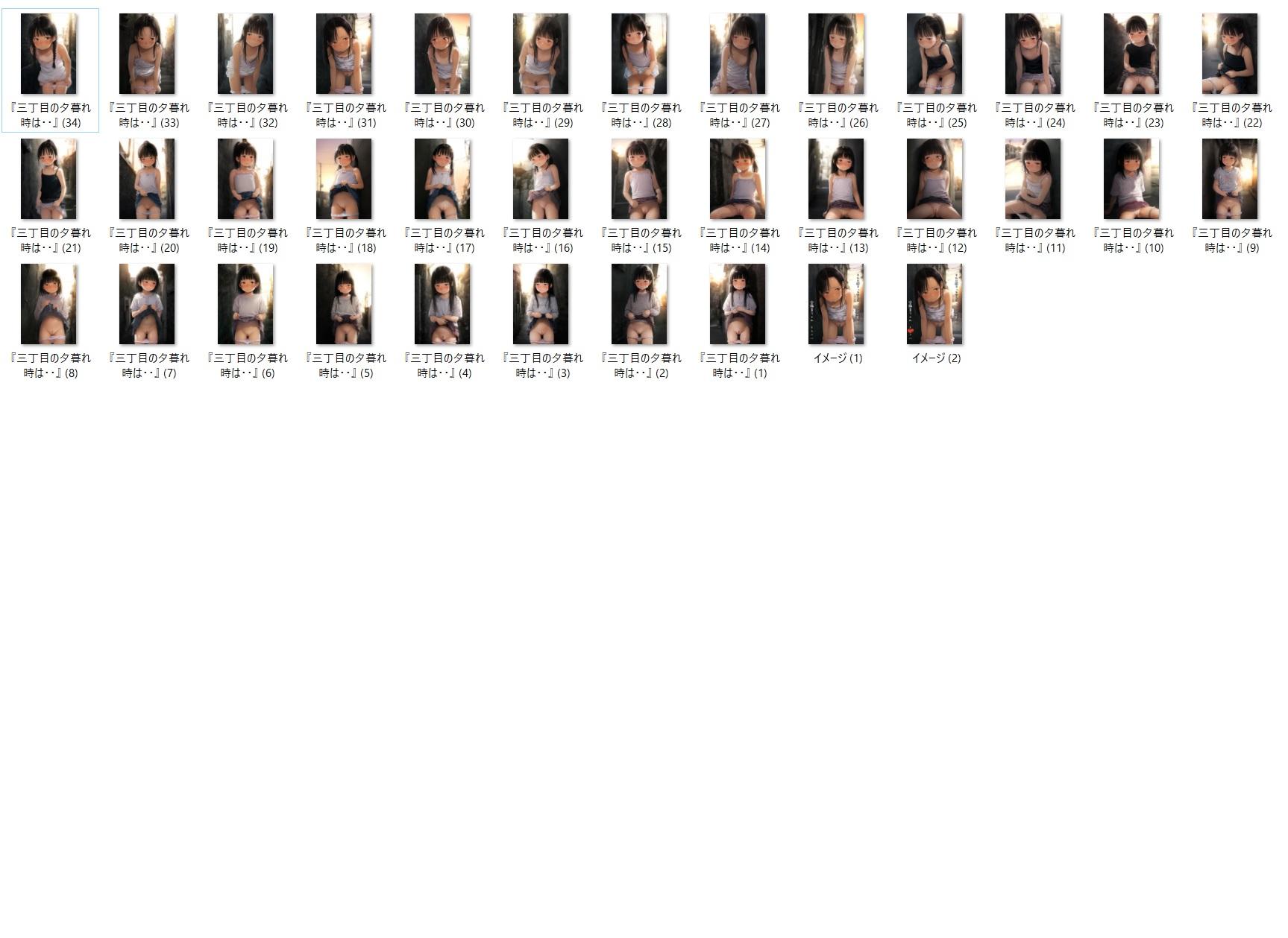 【PromptComイラスト集紹介】2025/8/2『三丁目の夕暮れ時は・・』 | chichi-pui（ちちぷい）AIイラスト専用の投稿＆生成サイト