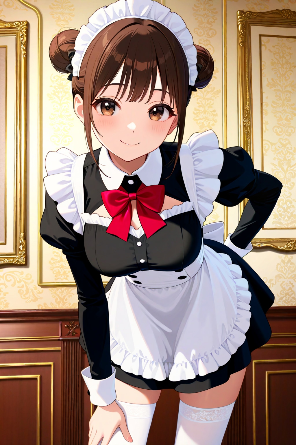 メイドのふかめちゃん | chichi-pui（ちちぷい）AIイラスト専用の投稿＆生成サイト