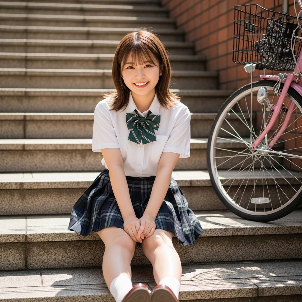 JK_Portrait_0809 | ちちぷいAIイラスト