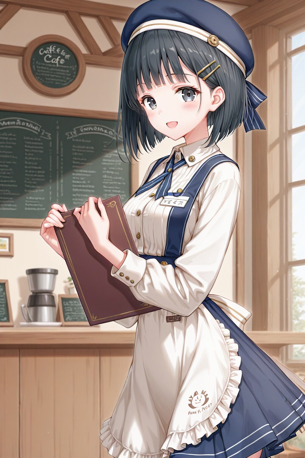 妹ちゃん カフェへようこそ‼️🥰☕️ 93 | chichi-pui（ちちぷい）AIイラスト専用の投稿＆生成サイト