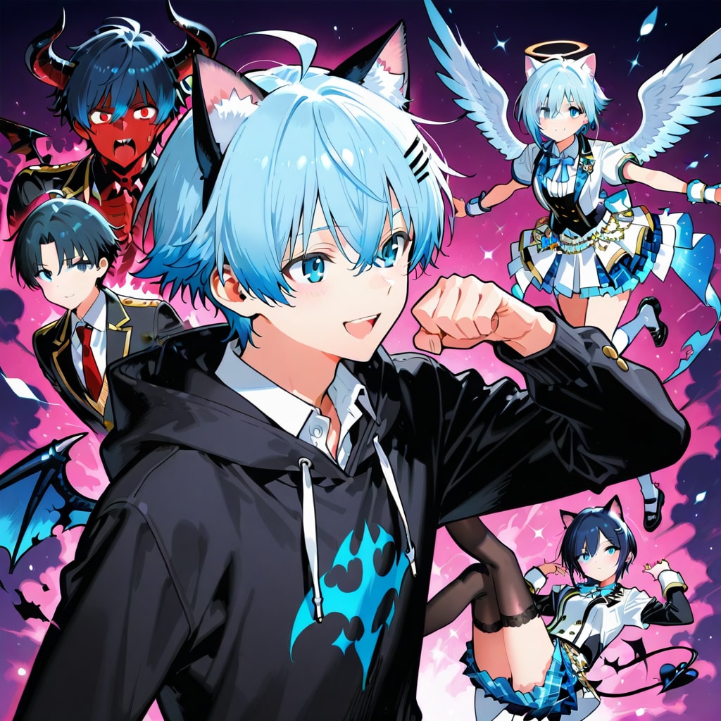 𓃠‪‪𓆩 ︎𓆪‬🩵🫧 | chichi-pui（ちちぷい）AIイラスト専用の投稿＆生成サイト