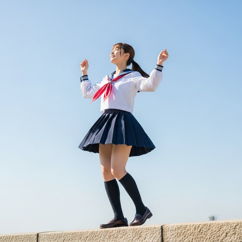 JK_Portrait_0903 | chichi-pui（ちちぷい）AIグラビア・AIフォト専用の投稿＆生成サイト