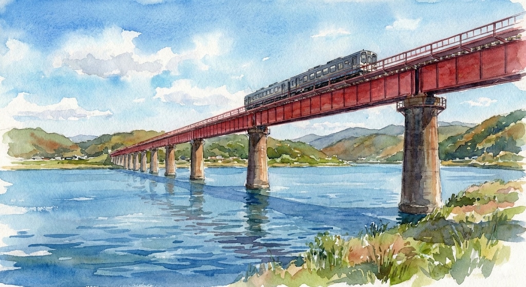 ガーダー鉄橋 | chichi-pui（ちちぷい）AIイラスト専用の投稿＆生成サイト