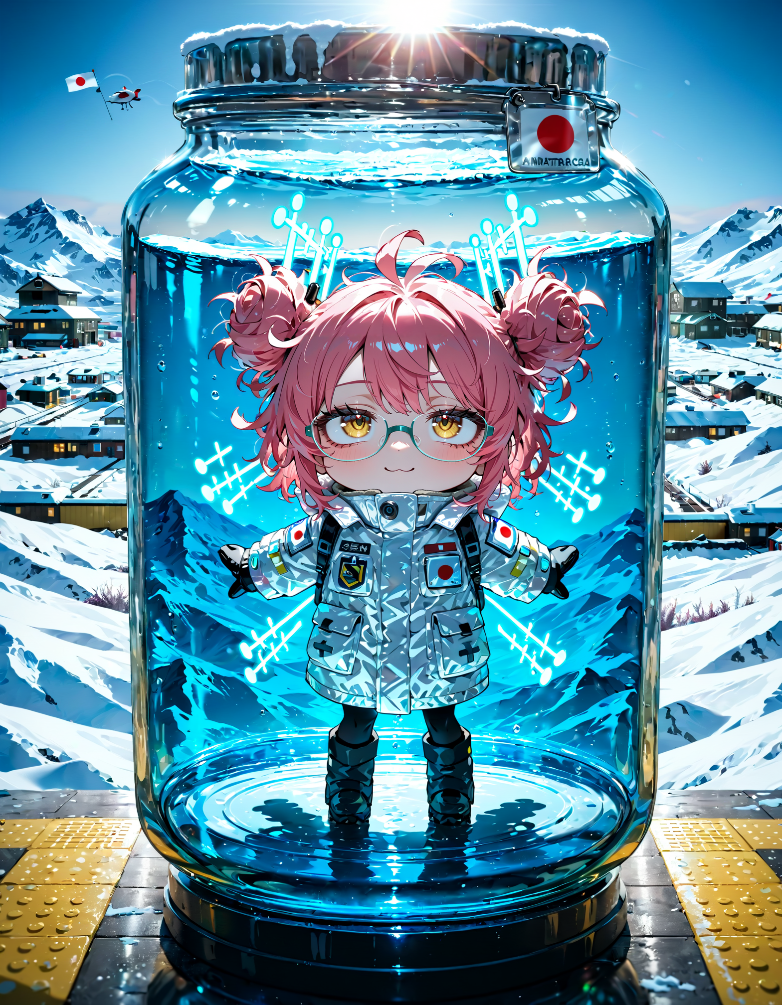 今日は何の日？ 昭和基地開設記念日 | chichi-pui（ちちぷい）AIイラスト専用の投稿＆生成サイト