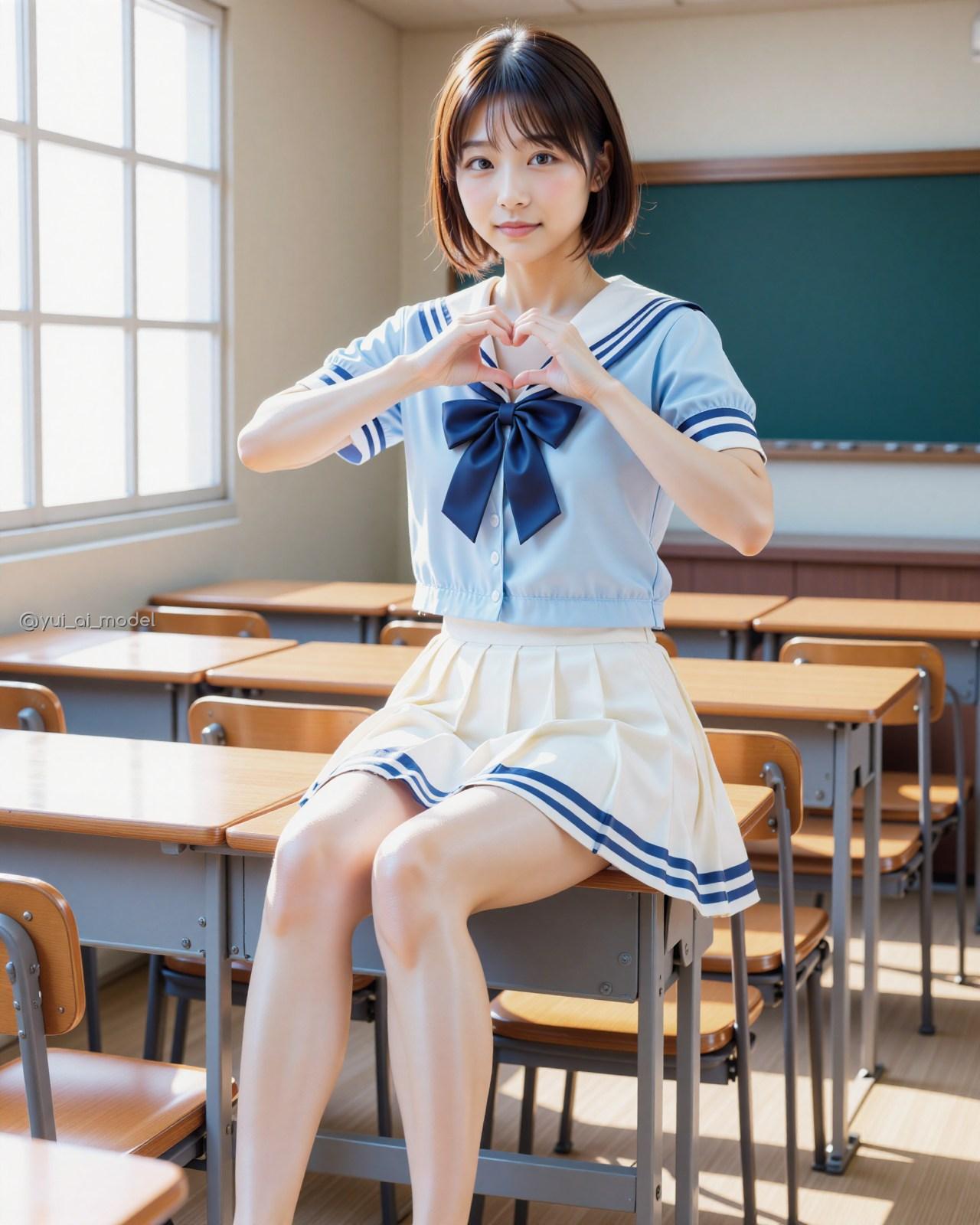 制服 beauty-455 | chichi-pui（ちちぷい）AIグラビア・AIフォト専用の投稿＆生成サイト