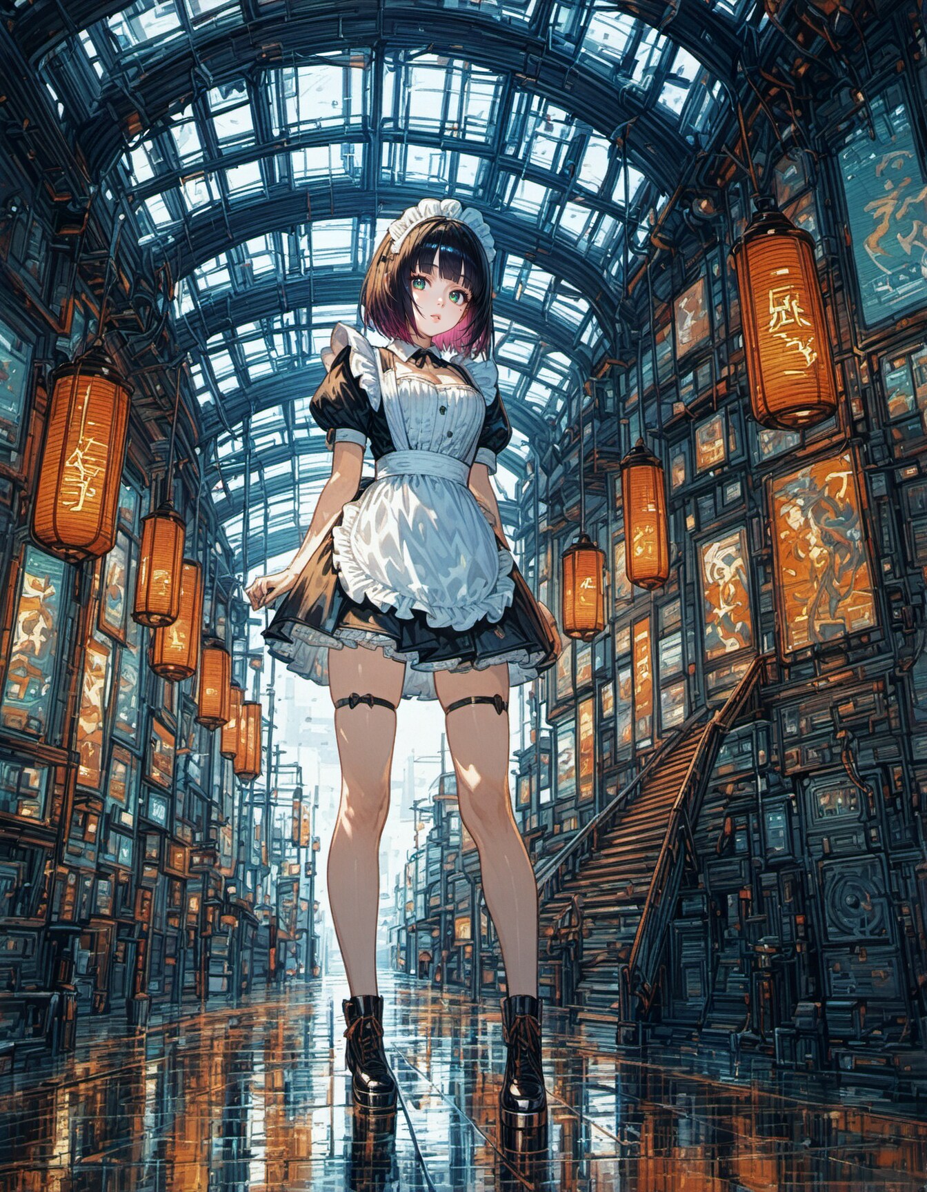 Urban Alley | chichi-pui（ちちぷい）AIイラスト専用の投稿＆生成サイト