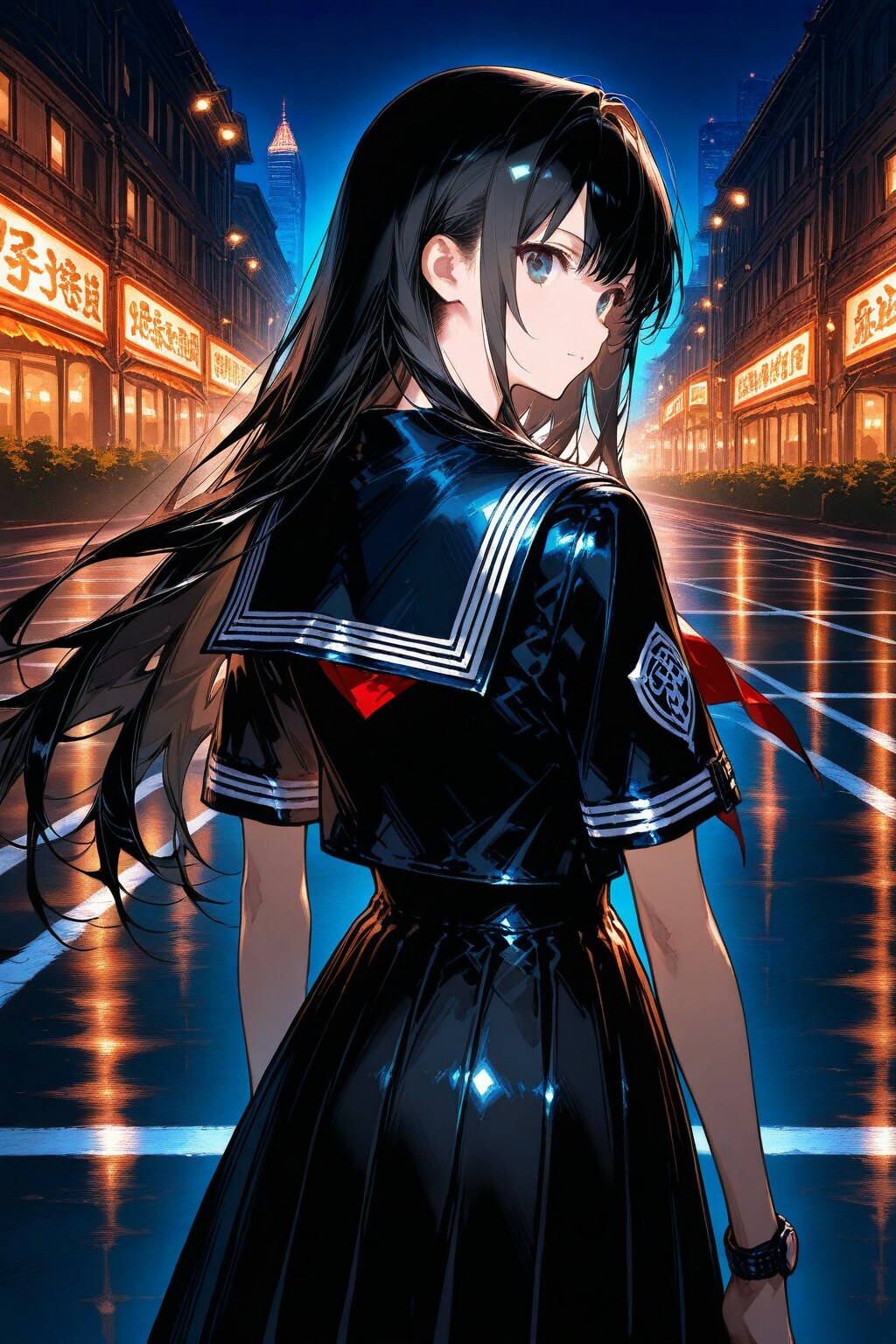 制服JK #179 GRYPHON | chichi-pui（ちちぷい）AIイラスト専用の投稿＆生成サイト