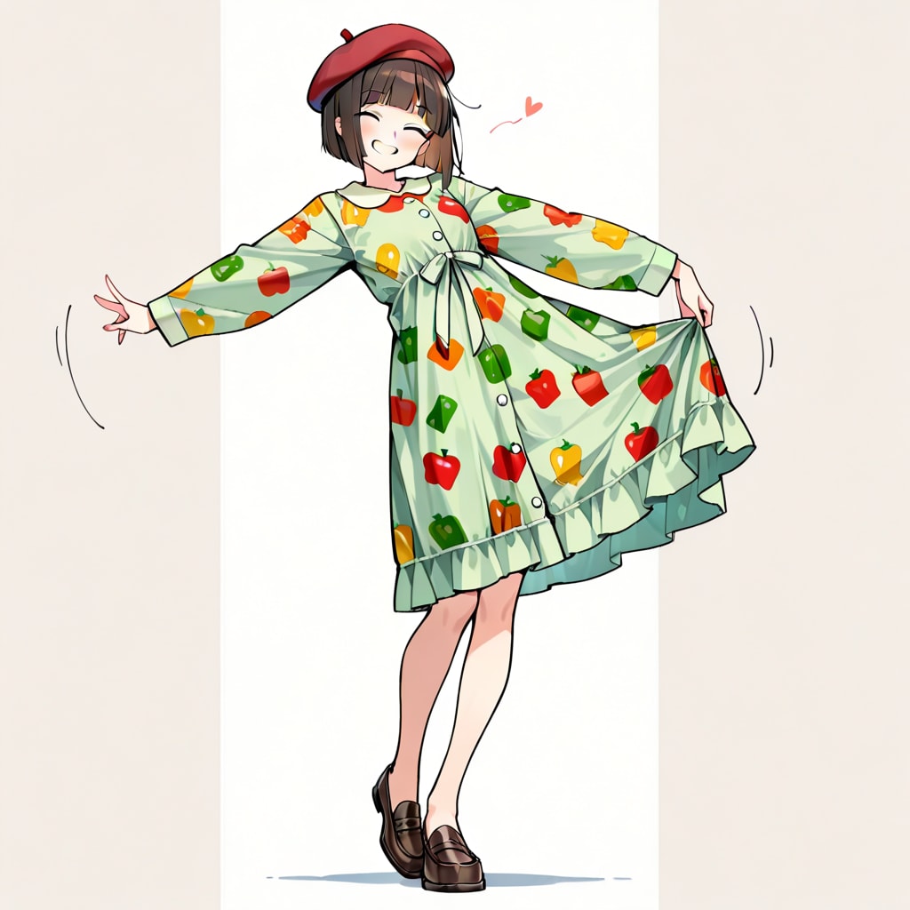 ピーマンダンス | chichi-pui（ちちぷい）AIイラスト専用の投稿＆生成サイト