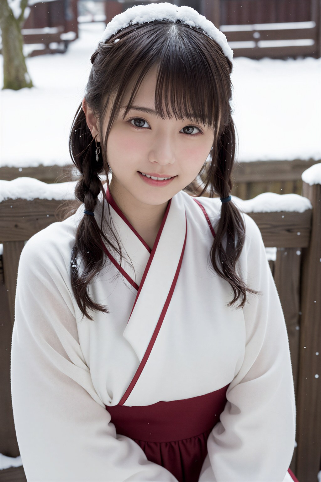 雪の装い | chichi-pui（ちちぷい）AIグラビア・AIフォト専用の投稿＆生成サイト