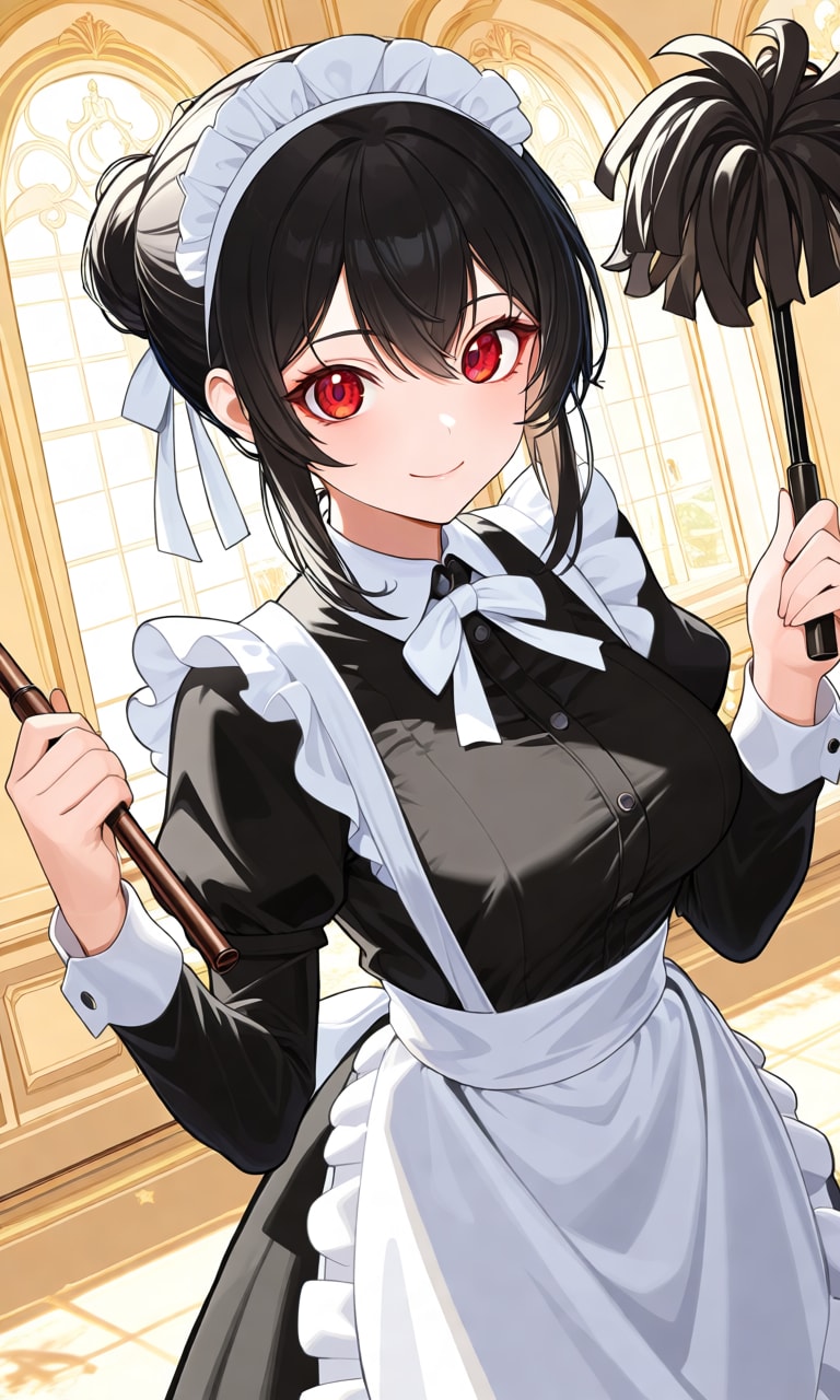 メイドさん | chichi-pui（ちちぷい）AIイラスト専用の投稿＆生成サイト