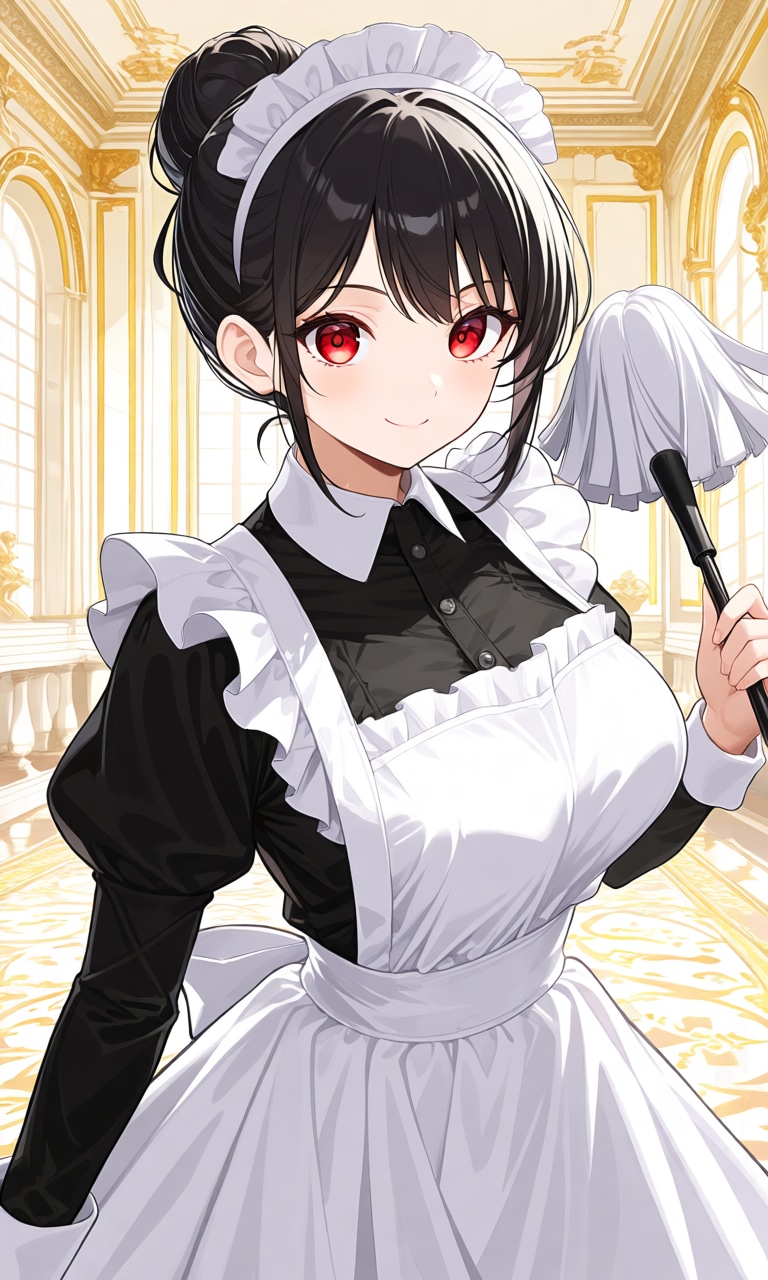 メイドさん | chichi-pui（ちちぷい）AIイラスト専用の投稿＆生成サイト