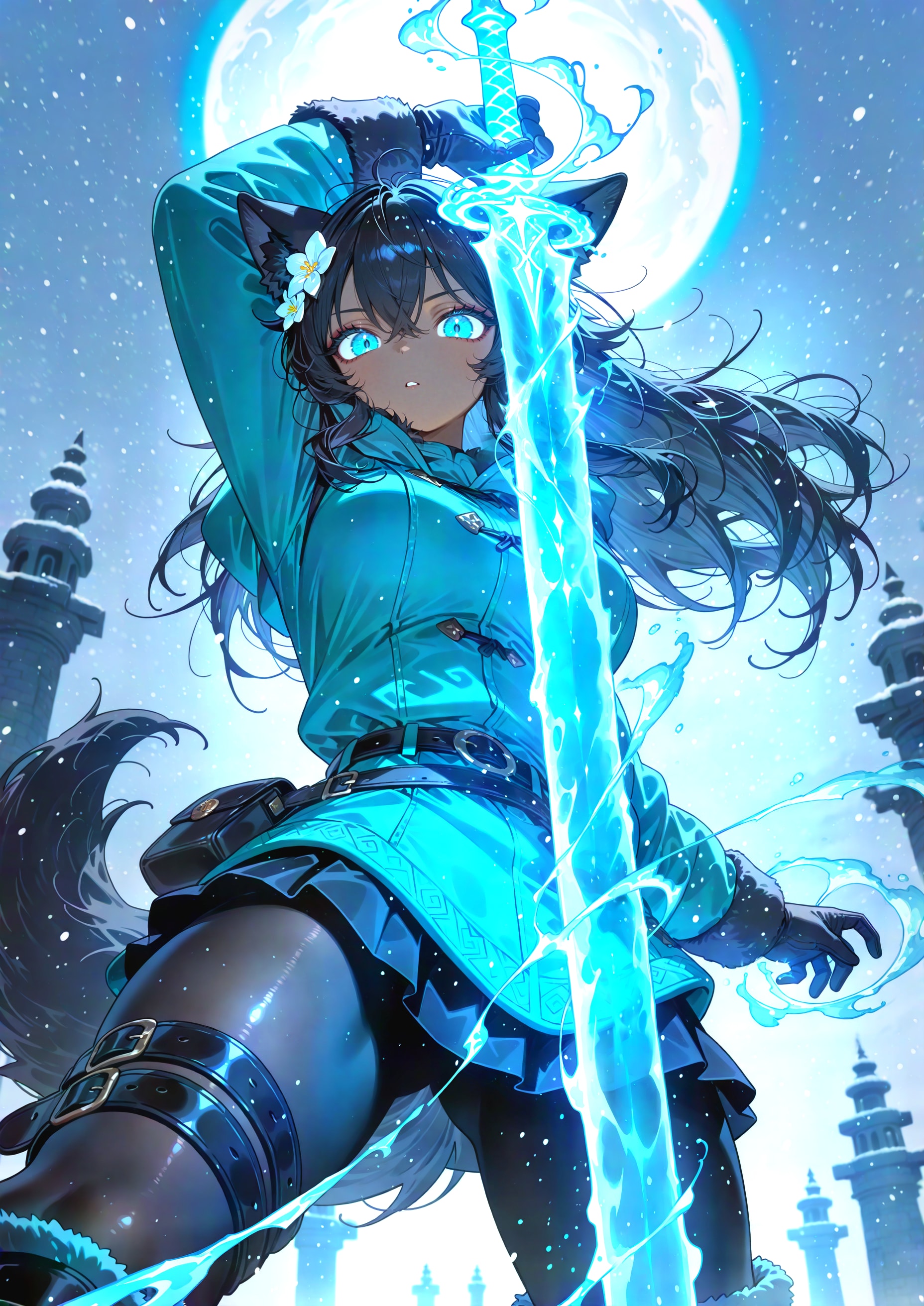 The Unfrozen Blade | chichi-pui（ちちぷい）AIイラスト専用の投稿＆生成サイト