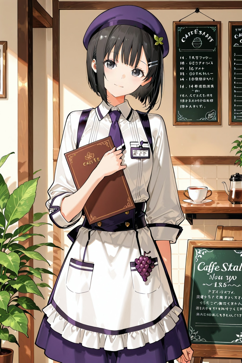 妹ちゃん カフェへようこそ‼️🥰☕️ 283 | chichi-pui（ちちぷい）AIイラスト専用の投稿＆生成サイト