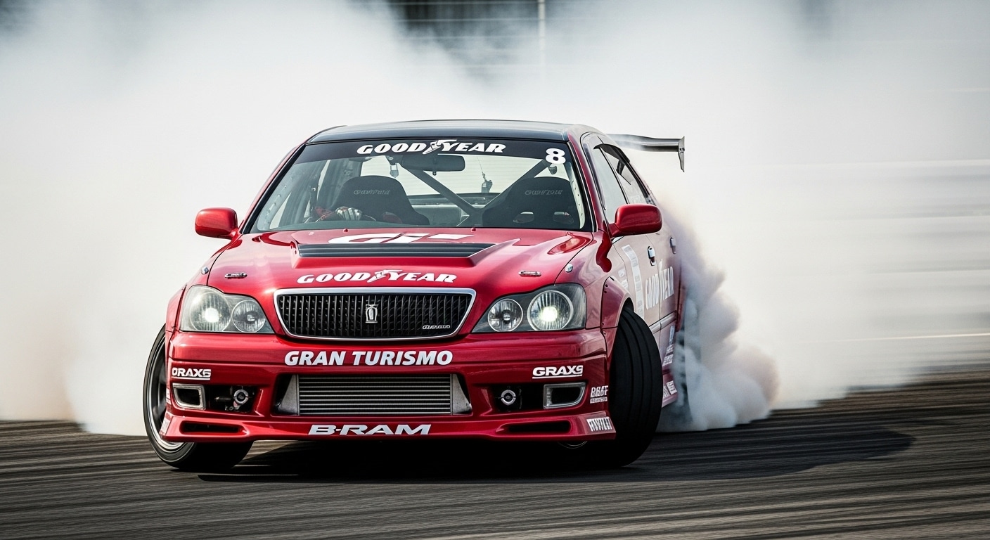 クラウンアスリートのドリ車 | chichi-pui（ちちぷい）AIグラビア・AIフォト専用の投稿＆生成サイト