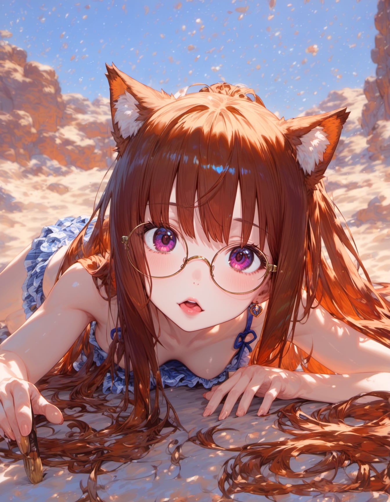 Beach Neko | chichi-pui（ちちぷい）AIイラスト専用の投稿＆生成サイト