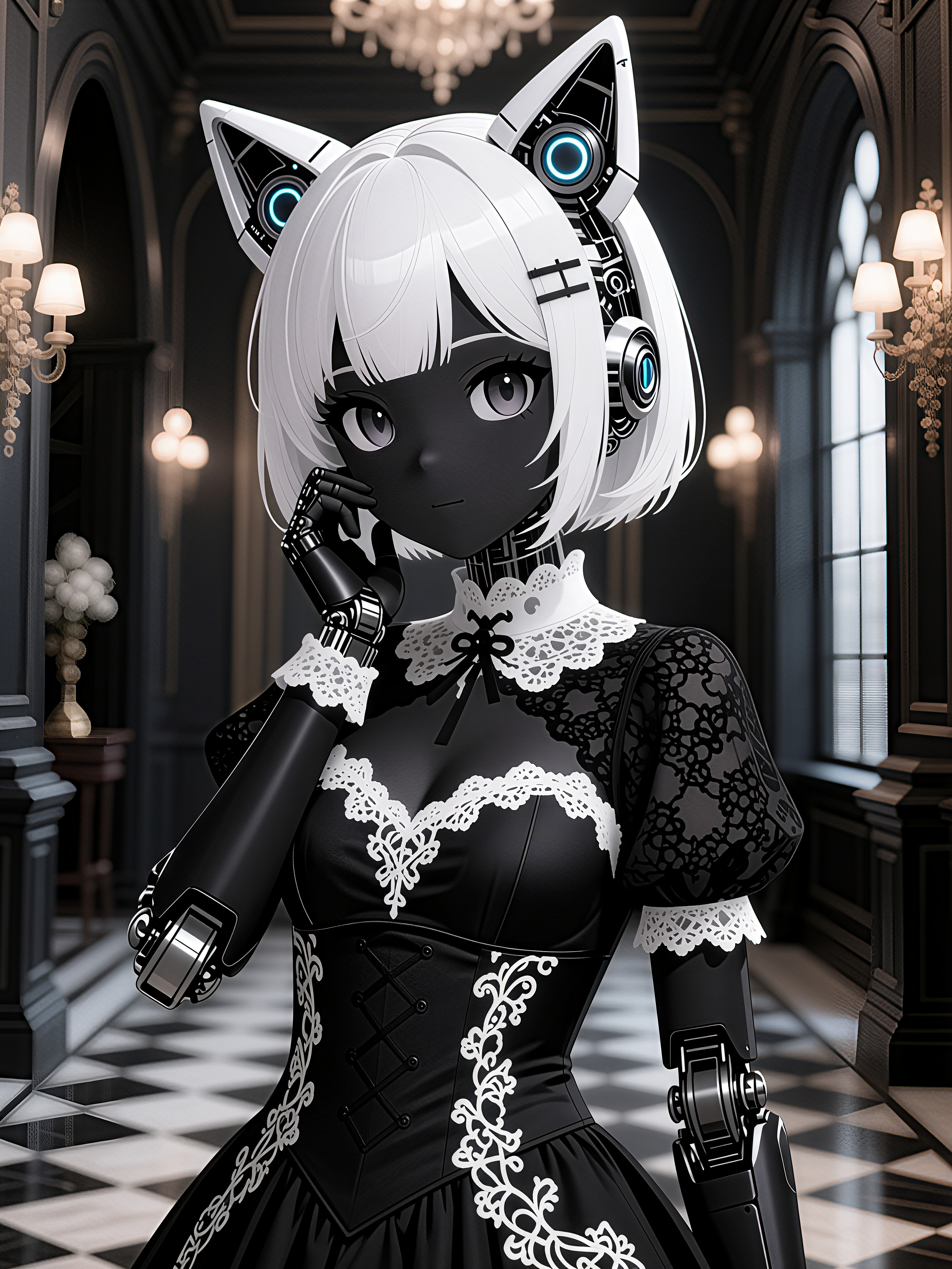 メカ娘4484号 | chichi-pui（ちちぷい）AIイラスト専用の投稿＆生成サイト