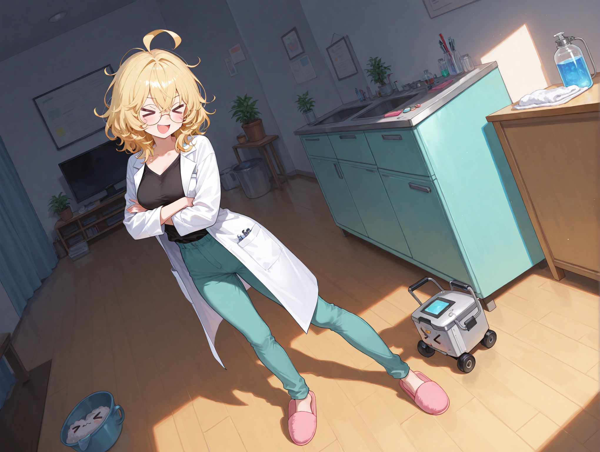 楓花家の大掃除 | chichi-pui（ちちぷい）AIイラスト専用の投稿＆生成サイト