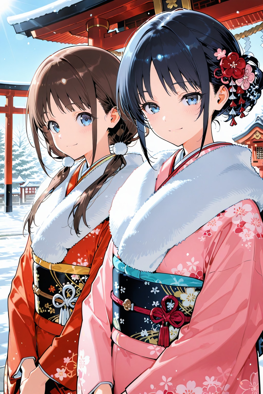 井芹仁菜と安和すばる | chichi-pui（ちちぷい）AIイラスト専用の投稿＆生成サイト