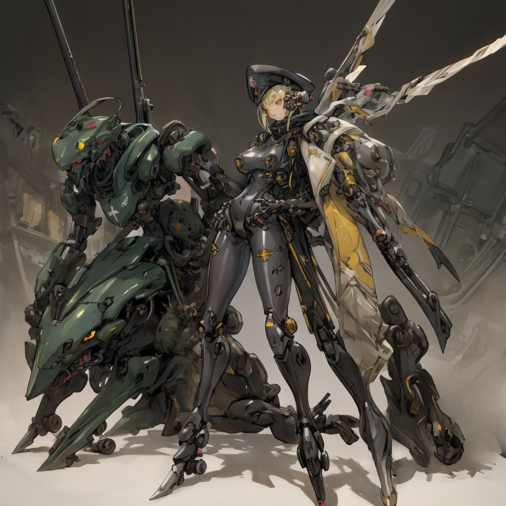 Girl and Robot907 | chichi-pui（ちちぷい）AIイラスト専用の投稿＆生成サイト