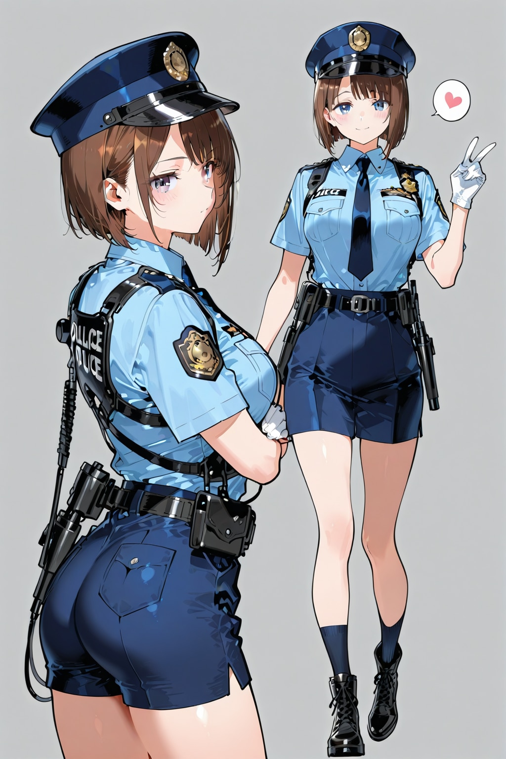PHOENIXで警察官 | chichi-pui（ちちぷい）AIイラスト専用の投稿＆生成サイト