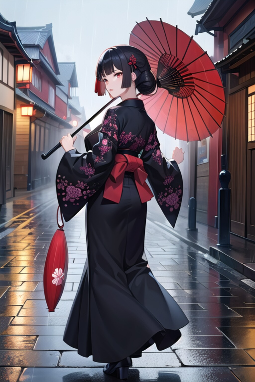 rain | chichi-pui（ちちぷい）AIイラスト専用の投稿＆生成サイト