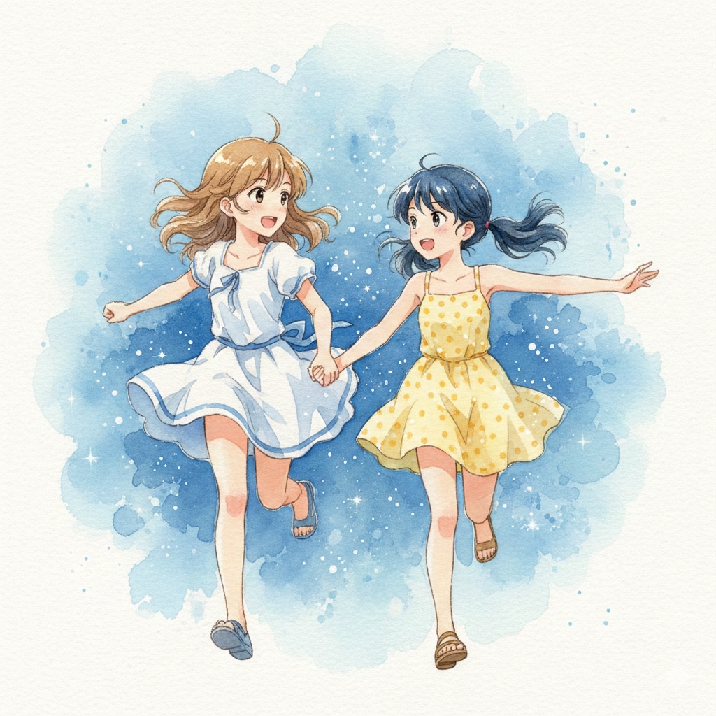 青に駆ける | chichi-pui（ちちぷい）AIイラスト専用の投稿＆生成サイト