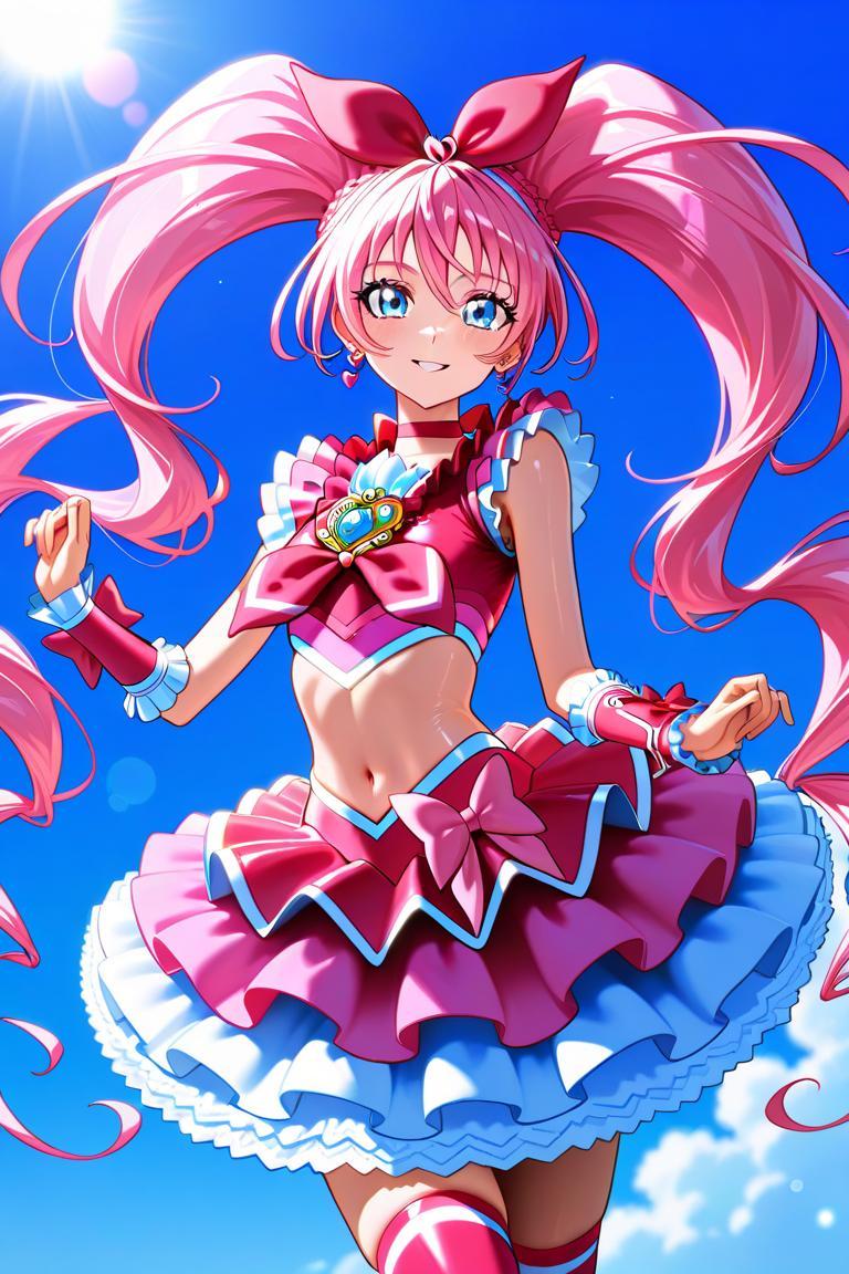 スイートプリキュア キュアメロディ | chichi-pui（ちちぷい）AIイラスト専用の投稿＆生成サイト