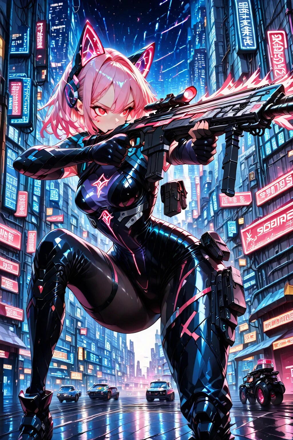 Cyber Funk Agent!!! | chichi-pui（ちちぷい）AIイラスト専用の投稿＆生成サイト