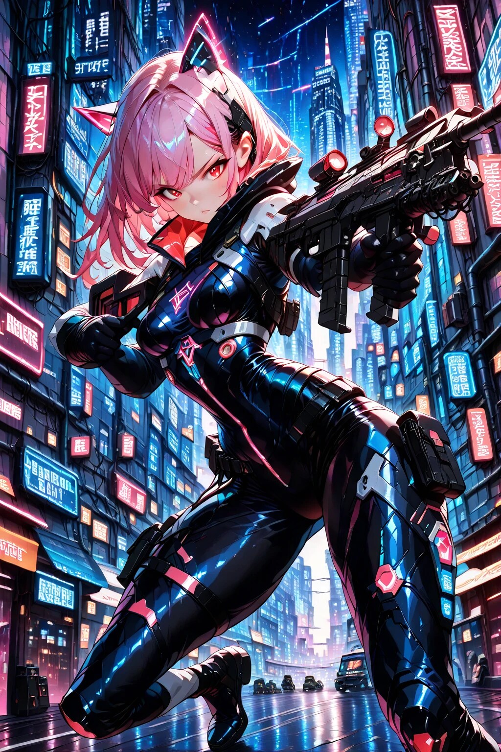 Cyber Funk Agent!!! | chichi-pui（ちちぷい）AIイラスト専用の投稿＆生成サイト