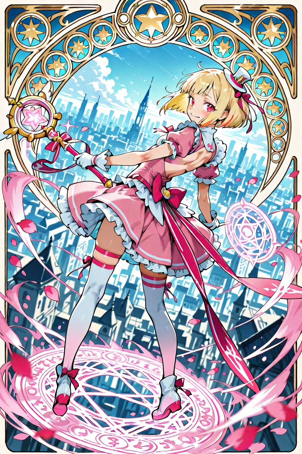 魔法少女 333 | chichi-pui（ちちぷい）AIイラスト専用の投稿＆生成サイト