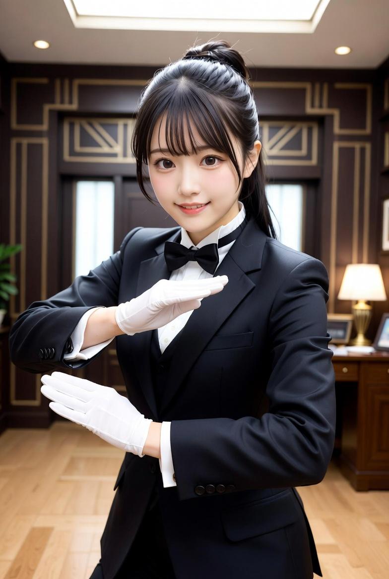 ウチの執事ちゃん | chichi-pui（ちちぷい）AIグラビア・AIフォト専用の投稿＆生成サイト
