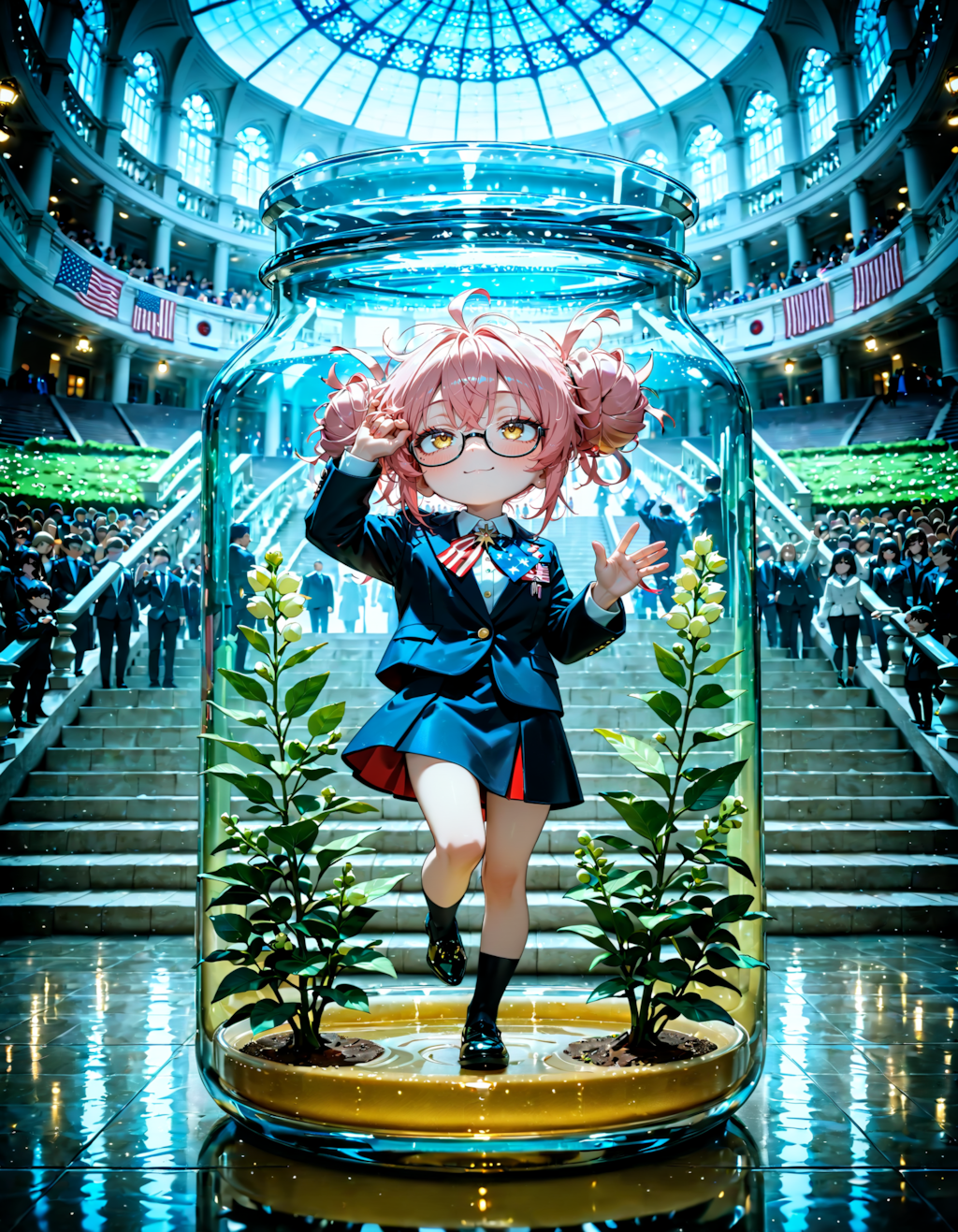 今日は何の日？ アメリカ大統領就任式 | chichi-pui（ちちぷい）AIイラスト専用の投稿＆生成サイト