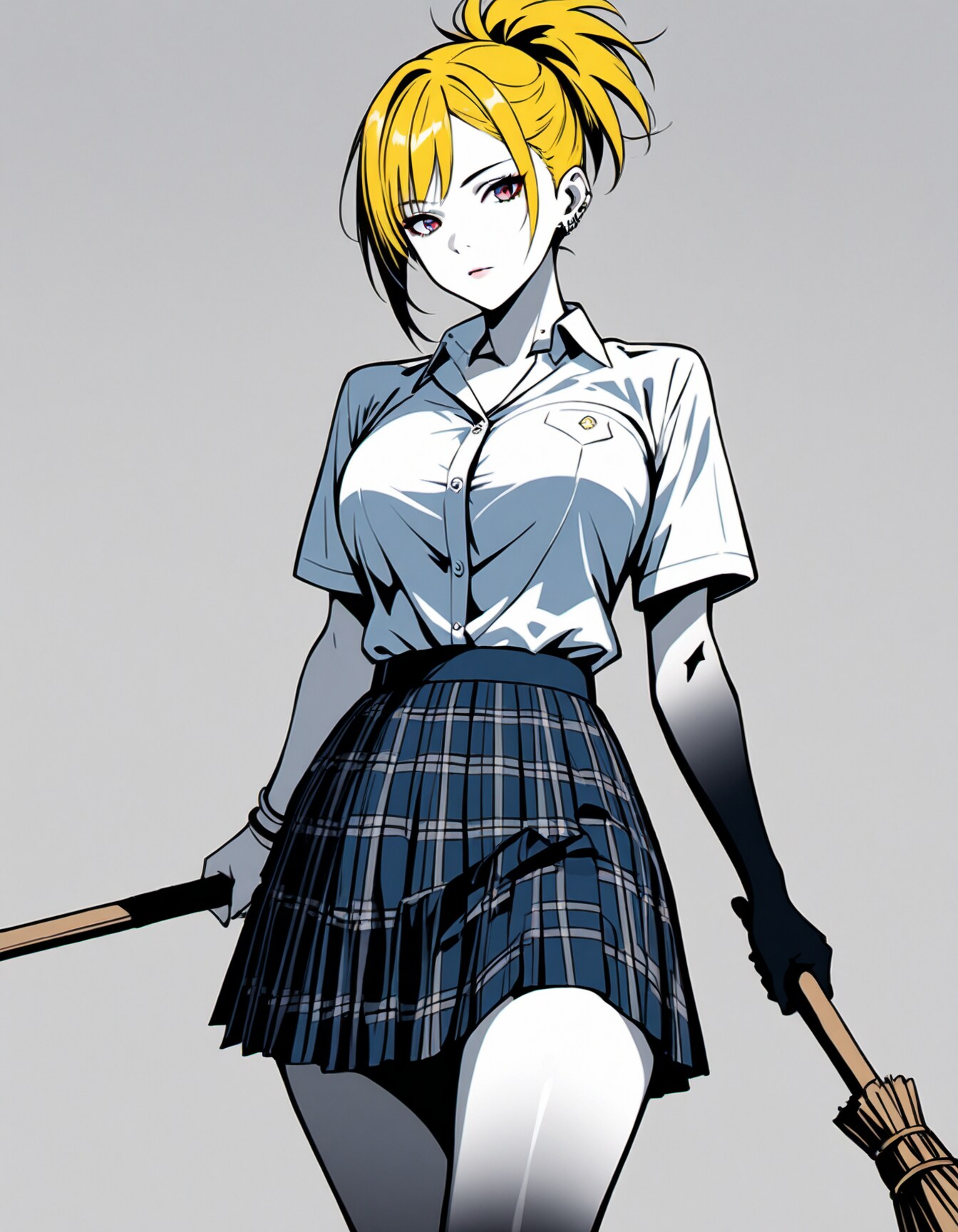 ソロJKちゃん 045～049 | chichi-pui（ちちぷい）AIイラスト専用の投稿＆生成サイト