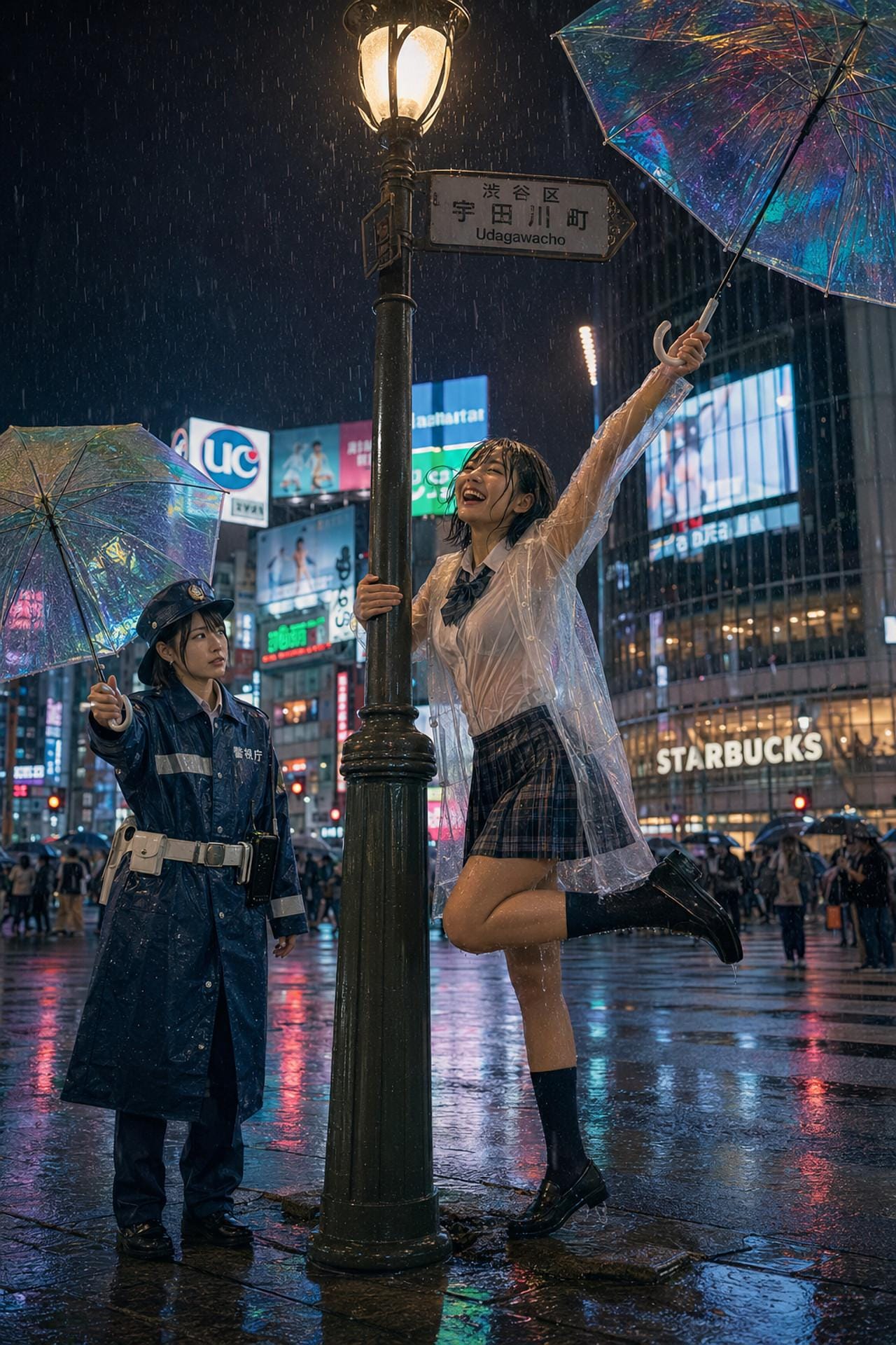 雨に歌えば～singing in the rain～(公式企画「＃雨」参戦作品) | chichi-pui（ちちぷい）AIグラビア・AIフォト ...